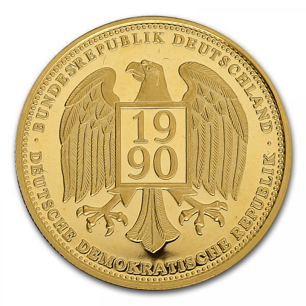 6g Goldmünze Deutschland „Deutsche Währungsunion“ / 1990 – Aurofix ...
